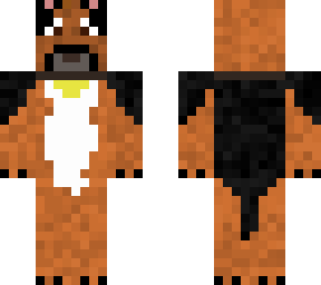 brown and black german shepherd | Minecraft Skins