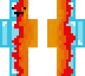 Fire and Ice | Minecraft Skin