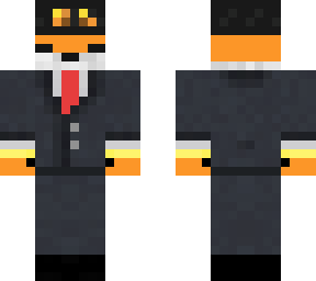 Fundy with suit | Minecraft Skin