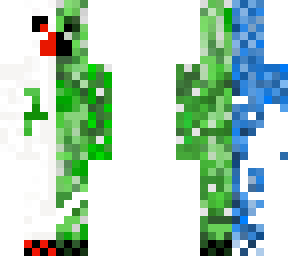 Glitch creeper | Minecraft Skin