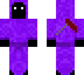 Grim Reaper Purple Minecraft Skins