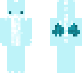 Little blue dragon | Minecraft Skin