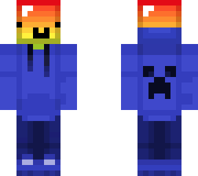 Rainbow Derp Gamer | Minecraft Skin