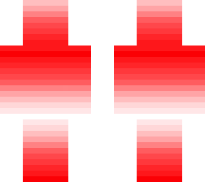 red white gradient | Minecraft Skin