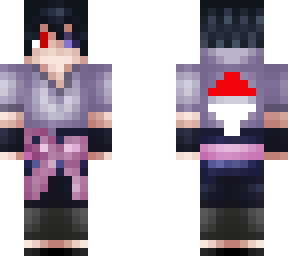 sasuke uchiha rinne-sharingan | Minecraft Skin
