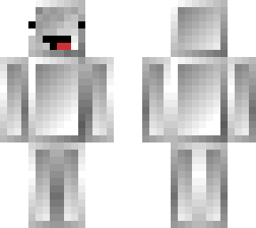 Skeppy Face Steel | Minecraft Skin