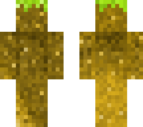 Aesthetic Dirt Block | Minecraft Skin