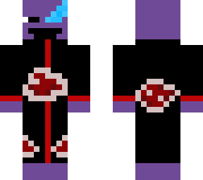 akatsuki purple sans | Minecraft Skin