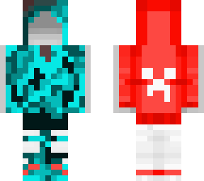 Blue camouflage | Minecraft Skin