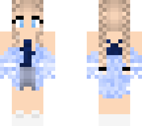 Braided girl | Minecraft Skin