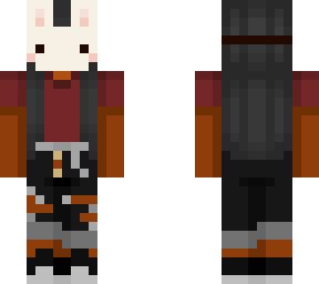 Bunny mask Skin | Minecraft Skin