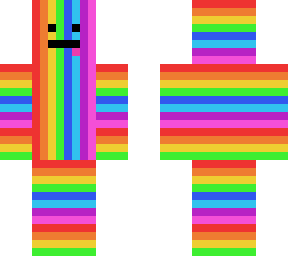 Derpy Rainbow | Minecraft Skin