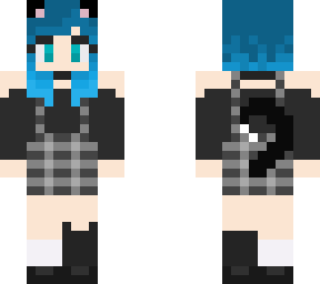 Egirl cat | Minecraft Skin