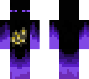 EnderMan Golden Heart | Minecraft Skin