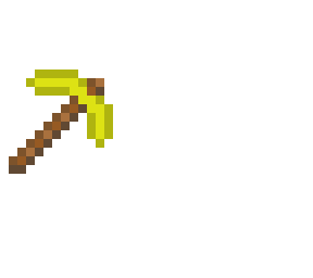 Gold Pickaxe | Minecraft Skins