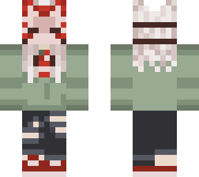 kitsune girl | Minecraft Skins
