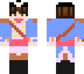 Me in Fundys crayon Lmanburg suit | Minecraft Skin