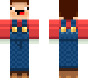 Noob Mario / No Hat | Minecraft Skin