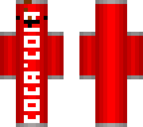 Open can of Coke | Minecraft Skin