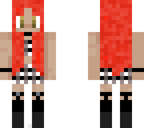 Red haired emo | Minecraft Skin