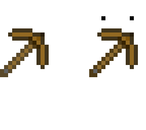 WOODEN pickaxe | Minecraft Skin