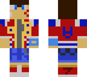 Aiger Akabane (Beyblade Burst Rise) | Minecraft Skin