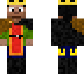bdoubleo100 king skin | Minecraft Skin