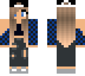 Blue flannel outfit | Minecraft Skin