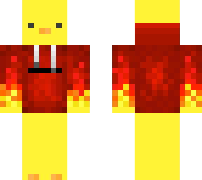 fire quacker skin | Minecraft Skin