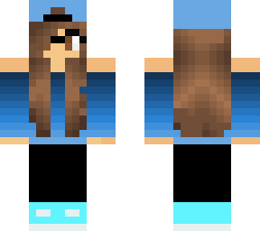 girl with glasses | Minecraft Skin