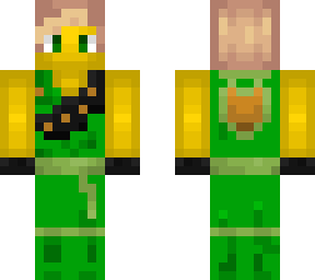 Lego Ninjago Lloyd Tournament Suit | Minecraft Skin