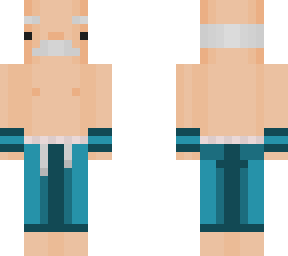Old man blue color way | Minecraft Skin