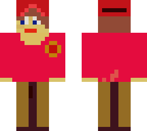 Pizza delivery man | Minecraft Skin