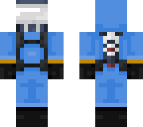 Rust Blue Scientist | Minecraft Skin