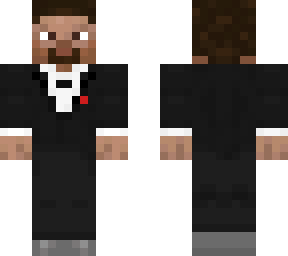 Tuxedo Steve | Minecraft Skin