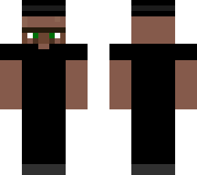 Black Villager Minecraft Skins
