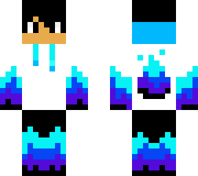 Blue Blaze | Minecraft Skin