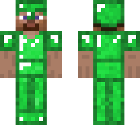 Minecraft Emerald Armor Skin