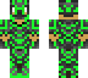 Green netherite | Minecraft Skin