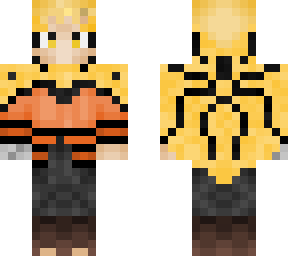 Naruto Baryon Mode Minecraft Skins