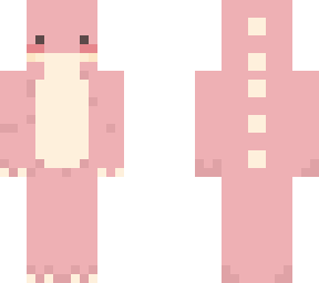 Pink Dinosaur ** | Minecraft Skin