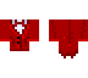 Red suit | Minecraft Skin