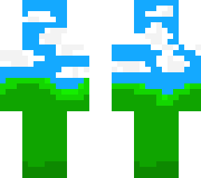 windows xp background | Minecraft Skin