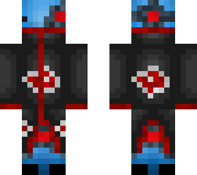 Akatsuki Cyborg Sharingan Whale | Minecraft Skin