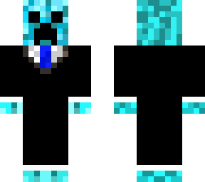 Blue Creeper | Minecraft Skin