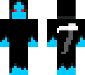 blue reaper | Minecraft Skin