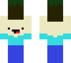 derpy grass block | Minecraft Skin