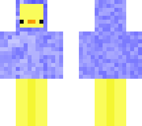 Duck Skin Blue Hoodie | Minecraft Skin