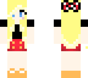 Mickey Mouse Girl - CNS | Minecraft Skin
