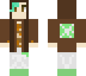 Minti Ice Cream Girl | Minecraft Skin